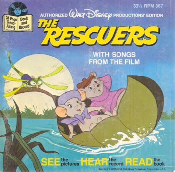 The Rescuers (1977 Read-Along Storybook) | English Voice Over Wikia ...