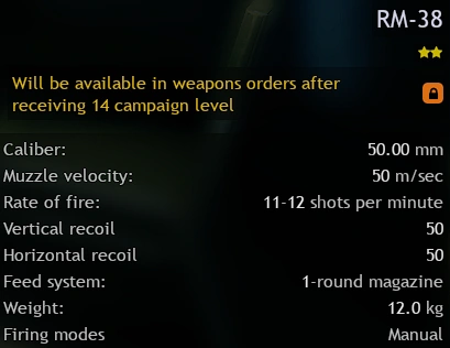 RM-38 | Enlisted Wiki | Fandom