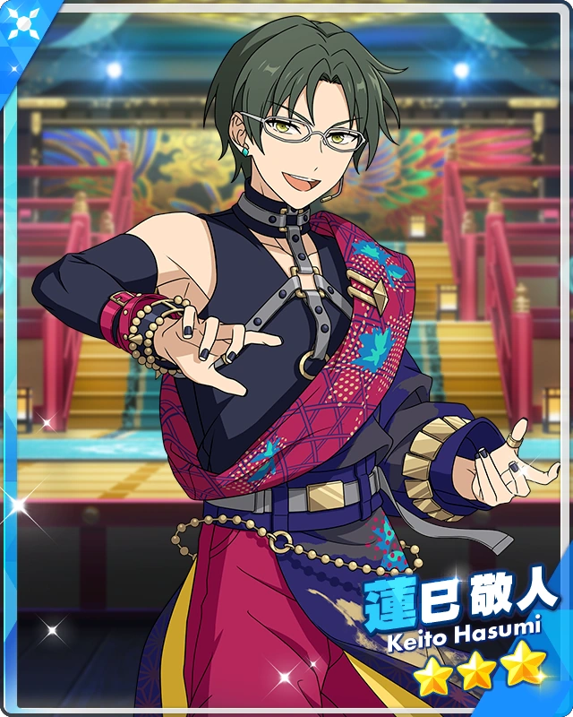 (Twin Rooster Pagoda of Opportunity) Keito Hasumi | The English Ensemble Stars Wiki | Fandom