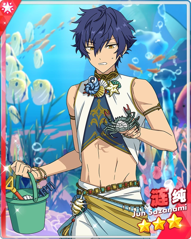 (Vigorous Summer) Jun Sazanami | The English Ensemble Stars Wiki | Fandom