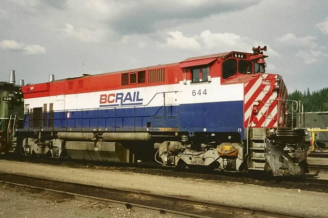 BC Rail No. 644 | Entertainment Trains Wiki | Fandom