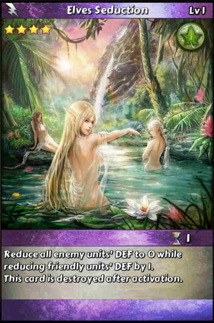 Elves Seduction | Epic Cards Battle Wiki | Fandom