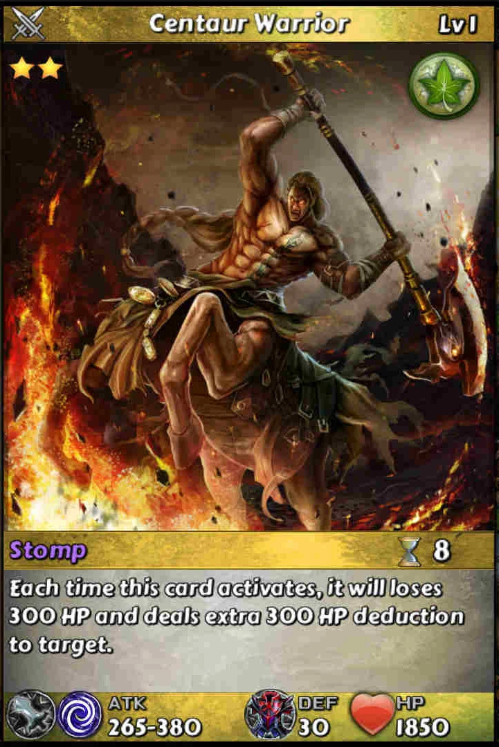 Centaur Warrior | Epic Cards Battle Wiki | Fandom