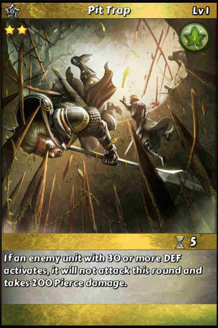 Pit Trap | Epic Cards Battle Wiki | Fandom