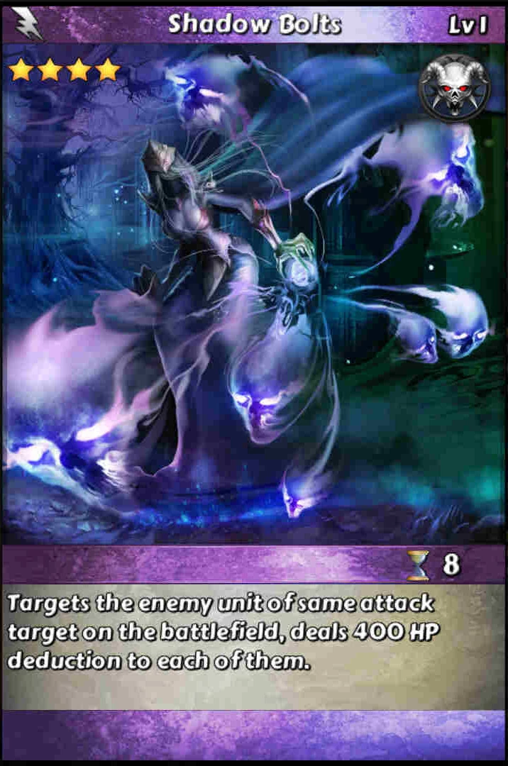 Shadow Bolts | Epic Cards Battle Wiki | Fandom