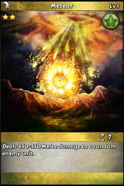 Meteor | Epic Cards Battle Wiki | Fandom