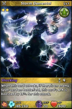 Storm Elemental | Epic Cards Battle Wiki | Fandom