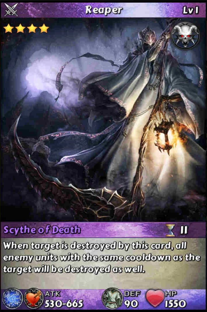 Reaper | Epic Cards Battle Wiki | Fandom