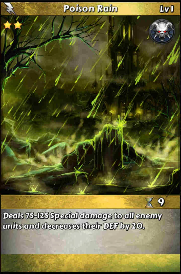 Poison Rain | Epic Cards Battle Wiki | Fandom