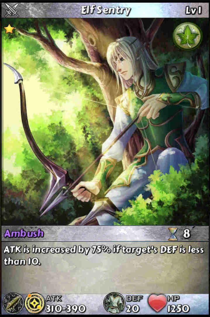 Elf Sentry | Epic Cards Battle Wiki | Fandom