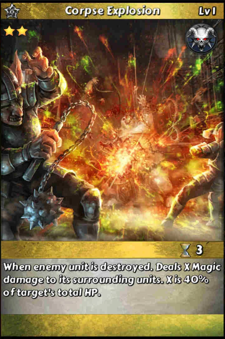 Corpse Explosion | Epic Cards Battle Wiki | Fandom