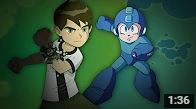 Ben Ten vs Mega Man | Epic Cartoon Made Rap Battles Wiki | Fandom