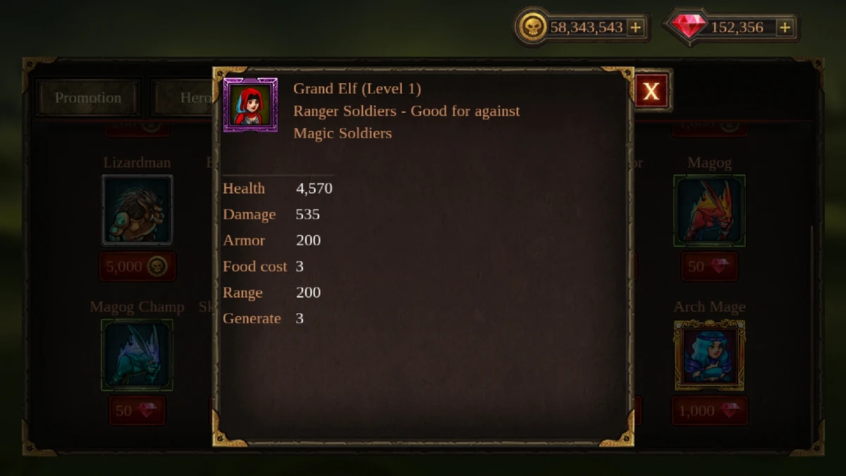 Grand Elf | Epic Heroes War Wikia | Fandom