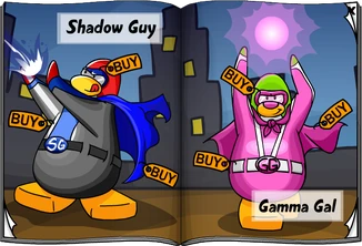 Shadow Guy and Gamma Gal | Epic Rap Battles of Fictional Culture Wikia ...