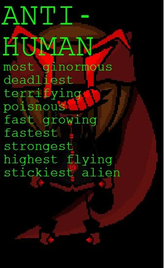 Anti-Human | Epic ReFresh DX: Science Lab Wiki | Fandom