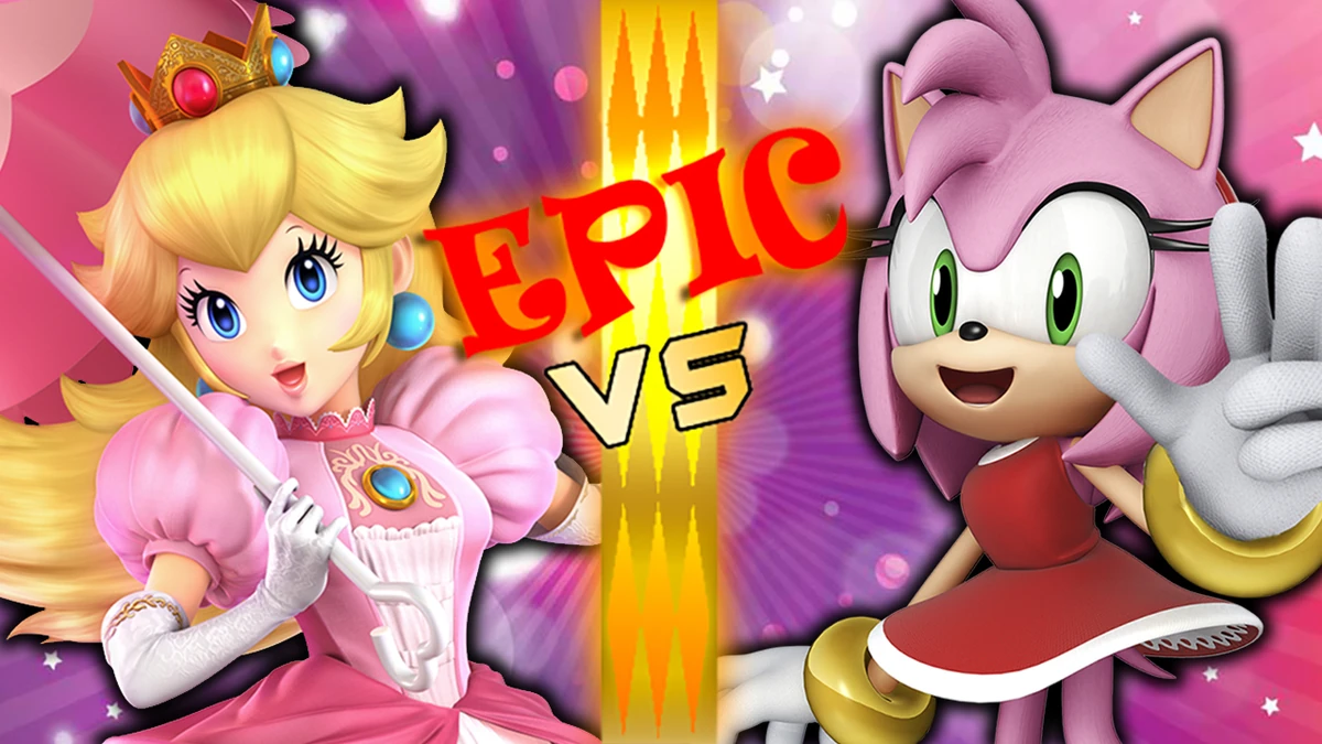 Princesa Peach vs Amy Rose | Epic VS Wiki | Fandom