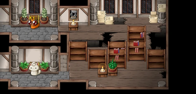 Epic Battle Fantasy 5 Map/K2 Library | Epic Battle Fantasy Wiki | Fandom