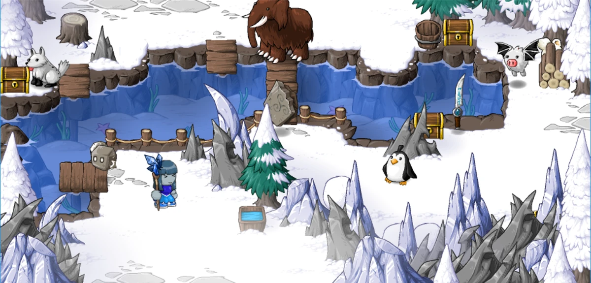 Epic Battle Fantasy 5 Map/A7 Frozen Valley | Epic Battle Fantasy Wiki ...