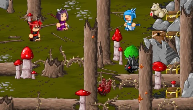 Epic Battle Fantasy 4 Map/F7 Ashwood Forest | Epic Battle Fantasy Wiki ...