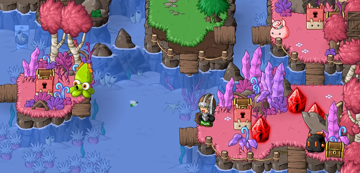 Epic Battle Fantasy 5 Map/K5 Rainbow River | Epic Battle Fantasy Wiki ...