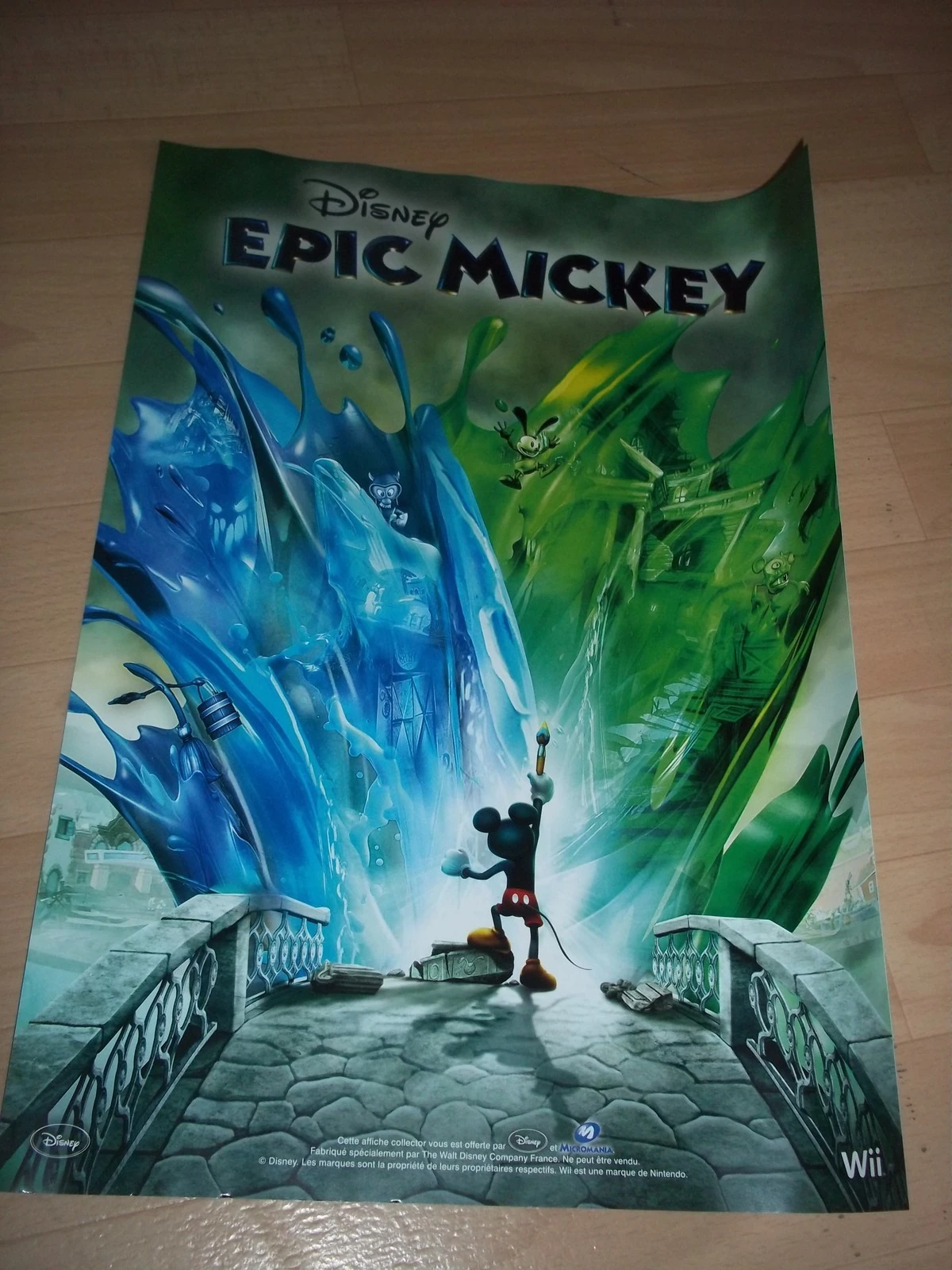 Micromania Poster | Epic Mickey Wiki | Fandom