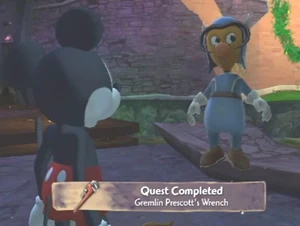 Gremlin Prescott's Wrench | Epic Mickey Wiki | Fandom