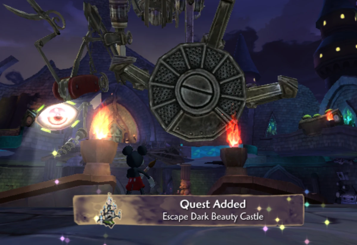 Escape Dark Beauty Castle | Epic Mickey Wiki | Fandom