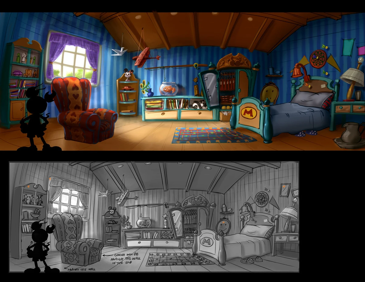 Epic Mickey 2: The Power of Two/Concept Art Gallery | Epic Mickey Wiki ...