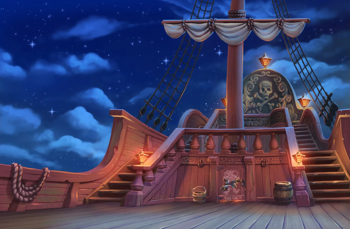 Captain Hook's Room | Epic Mickey Wiki | Fandom
