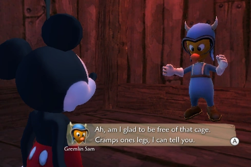 Gremlin Sam | Epic Mickey Wiki | Fandom