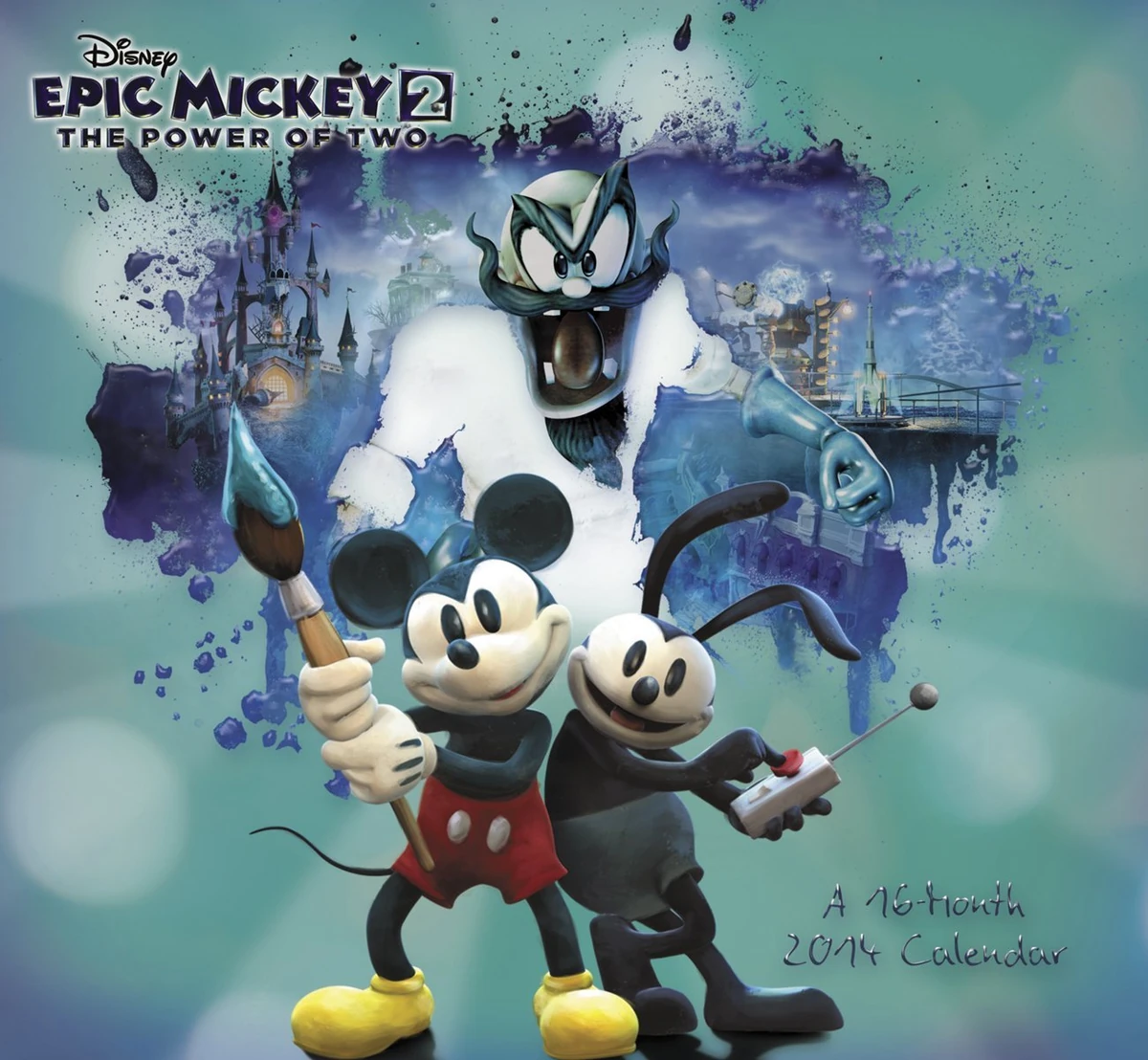 Epic Mickey 2 2014 Calendar | Epic Mickey Wiki | Fandom