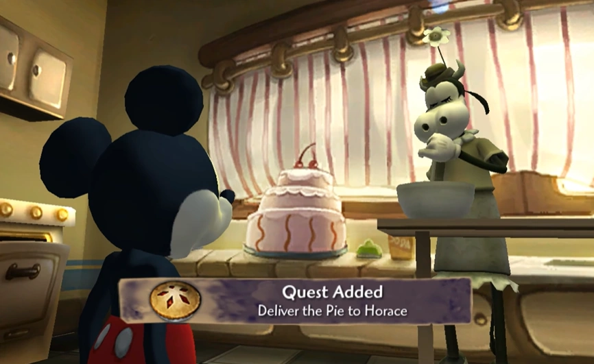Deliver the Pie to Horace | Epic Mickey Wiki | Fandom