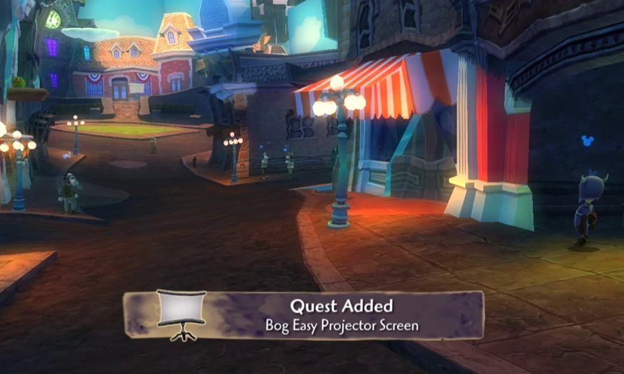 Bog Easy Projector Screen | Epic Mickey Wiki | Fandom