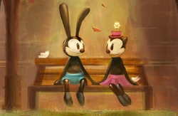 how to draw oswald the lucky rabbit from epic mickey