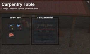 Carpentry Table | Epic Mining 2 Wikia | Fandom