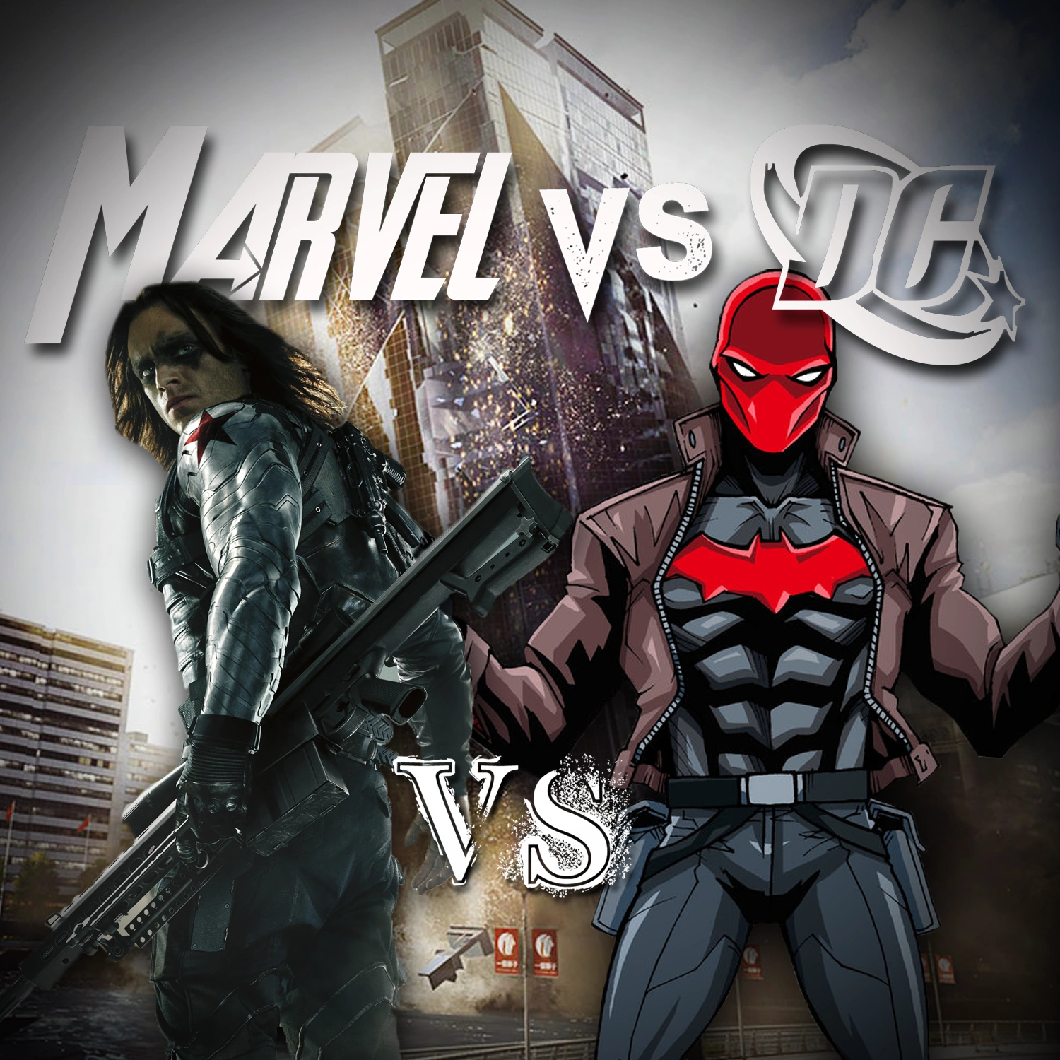 Red Hood Vs Winter Soldier Batman & Red Hood Vs Captain America