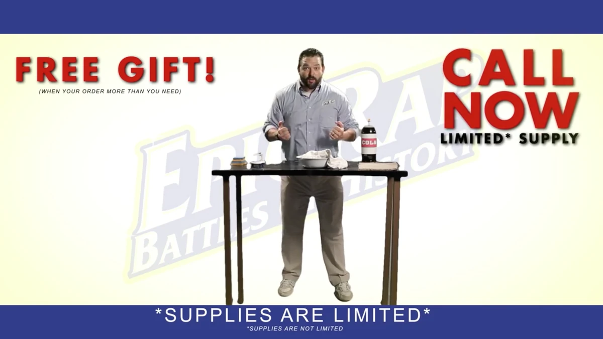 OxiClean Commercial | Epic Rap Battles of History Wiki | Fandom