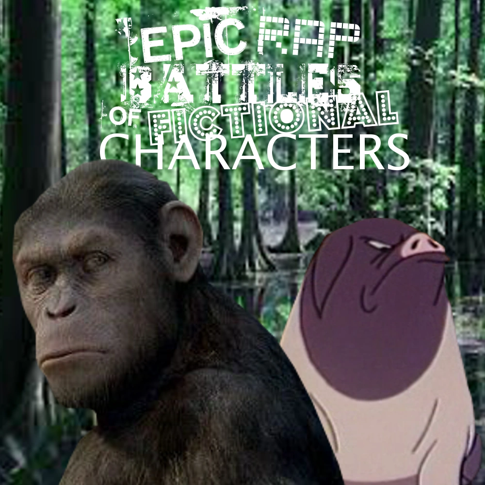 User blog:ElvisGoopBuysDogsForever/Napoleon the Pig vs Caesar the Ape ...