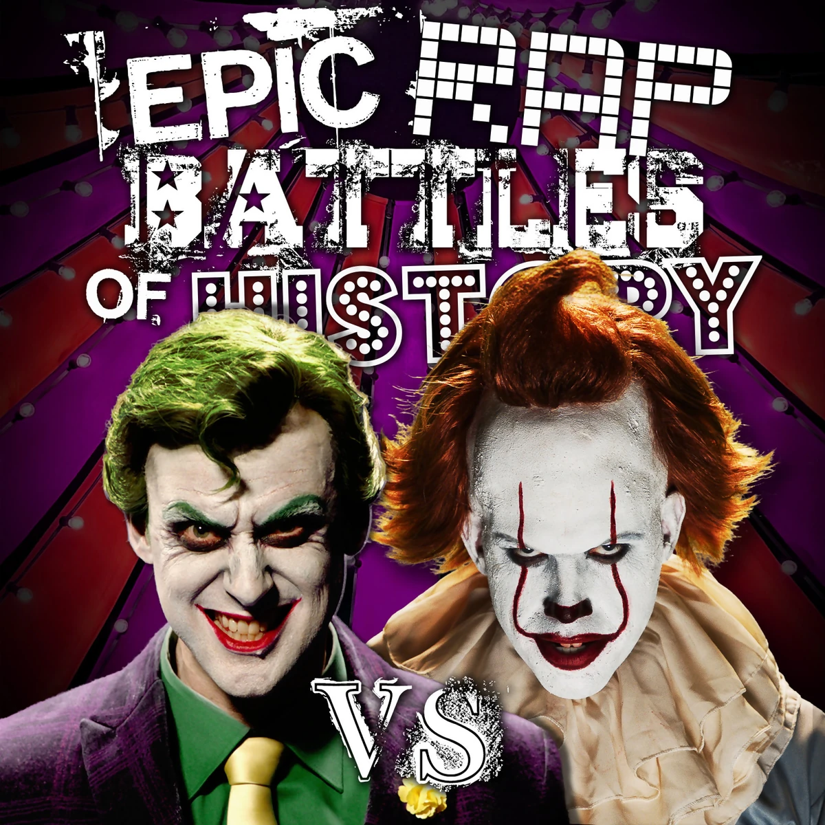 The Joker vs Pennywise/Gallery | Epic Rap Battles of History Wiki | Fandom
