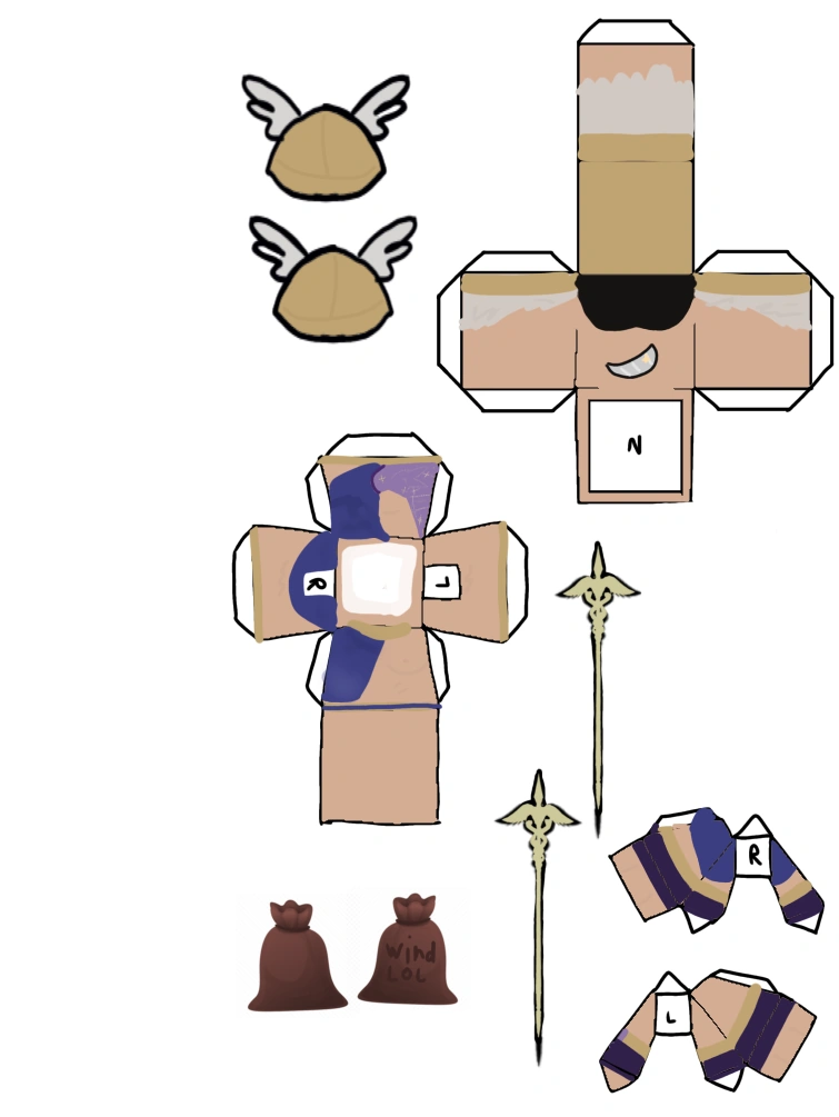 User blog:Minecraftcraft quenn/All my epic paper dolls | EpicTheMusical ...