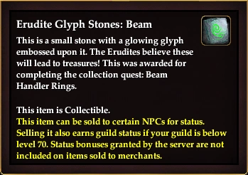 Erudite Glyph Stones: Beam | EverQuest 2 Wiki | Fandom