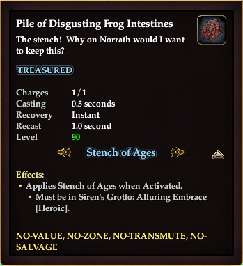 Pile of Disgusting Frog Intestines | EverQuest 2 Wiki | Fandom