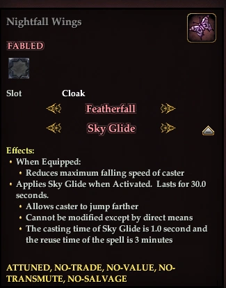 Nightfall Wings | EverQuest 2 Wiki | Fandom