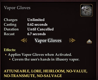 Vapor Gloves | EverQuest 2 Wiki | Fandom