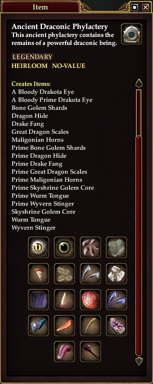 Ancient Draconic Phylactery | EverQuest 2 Wiki | Fandom