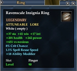 Ravenscale Insignia Ring | EverQuest 2 Wiki | Fandom