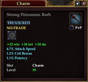 Strong Poisonous Barb | EverQuest 2 Wiki | Fandom