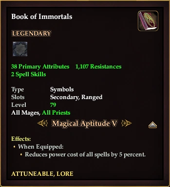 Book of Immortals | EverQuest 2 Wiki | Fandom