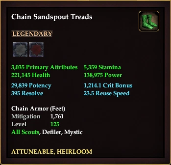 Chain Sandspout Treads | EverQuest 2 Wiki | Fandom