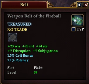 Weapon Belt of the Fireball | EverQuest 2 Wiki | Fandom